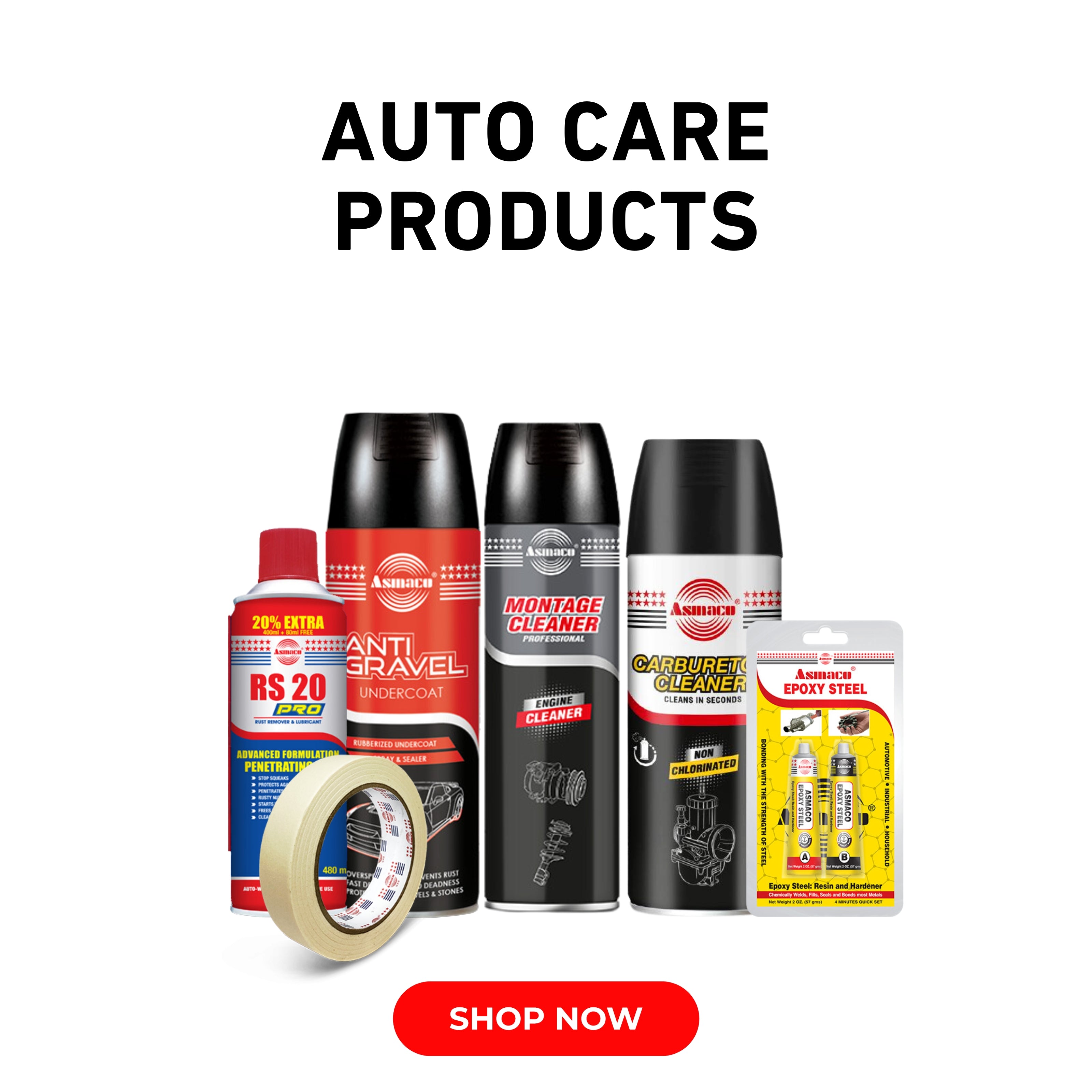 Auto care products – Asmaco Kenya